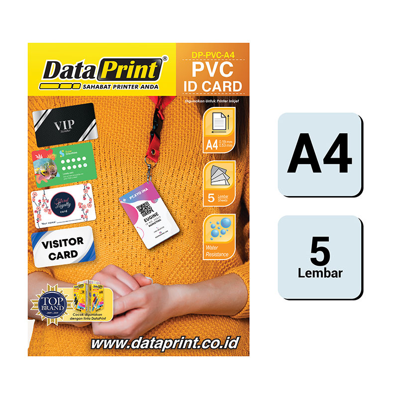 Data Print PVC ID Card Paper - HETERO